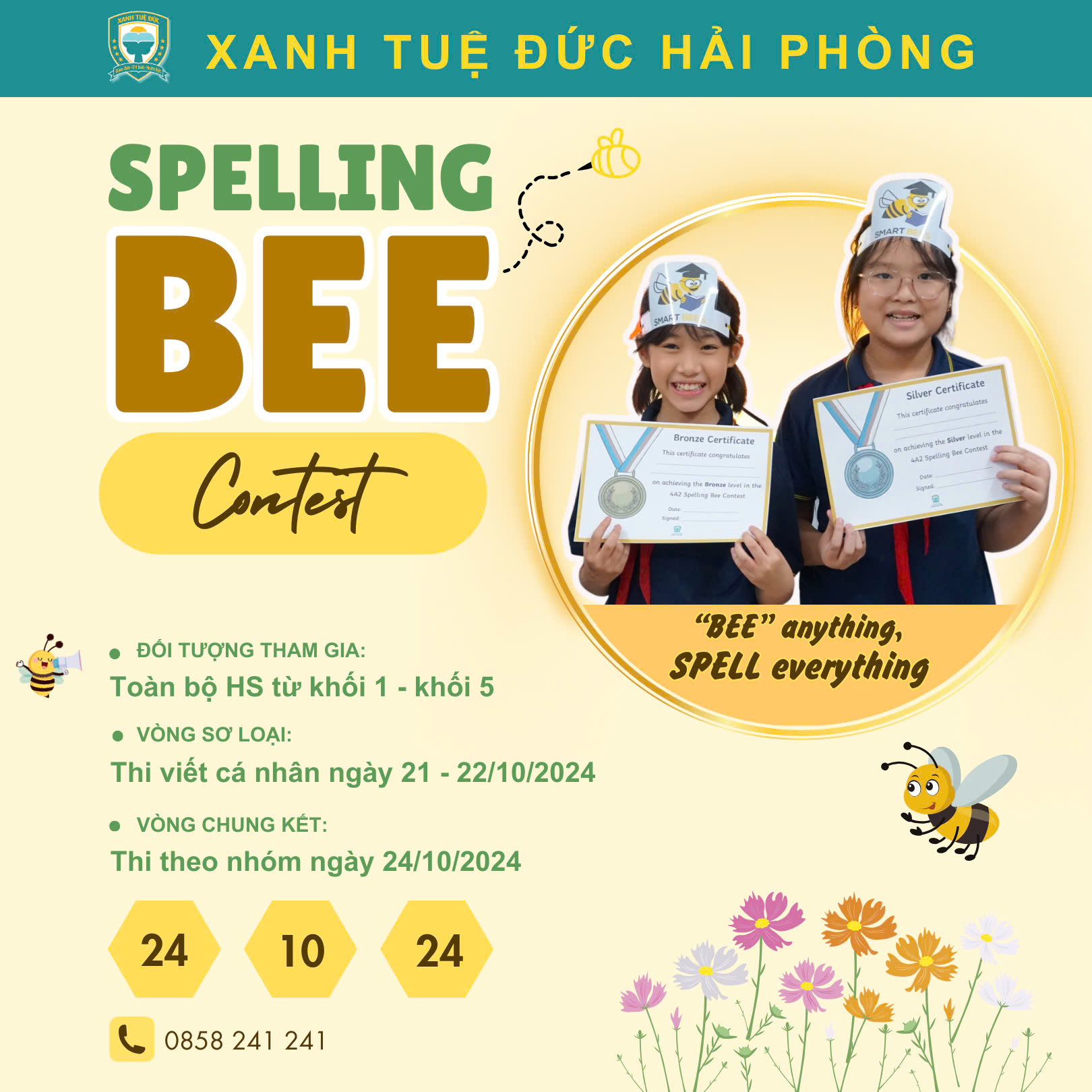 Khởi động cuộc thi đánh vần tiếng anh cấp tiểu học – SPELLING BEE ...